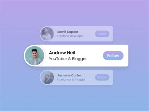 Vertical Card Sliding Animation Using Only Html And Css By Codingnepal On Dribbble
