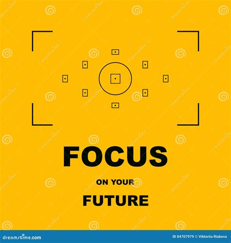 Camera Recording Screen Vector Illustration Stock Vector Illustration Of Focus Adjust 84707979