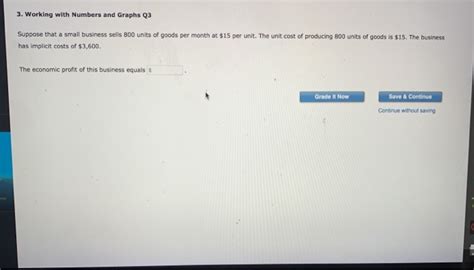 solved 3 working with numbers and graphs q3 suppose that a