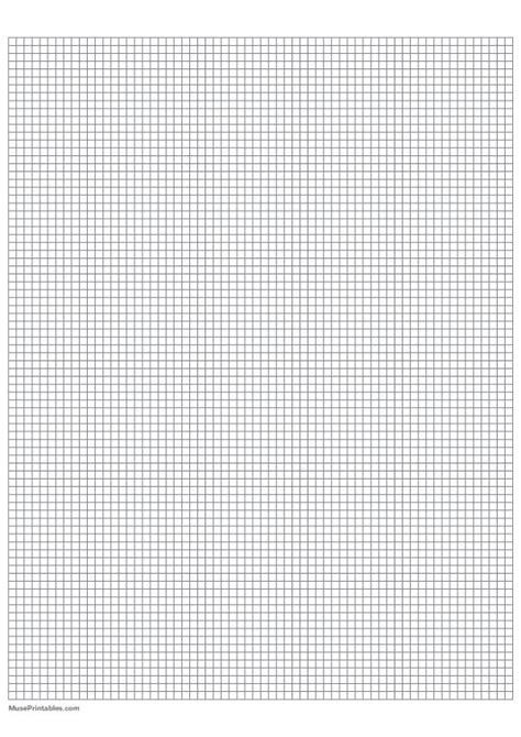 Printable Full Page 1 8 Inch Graph Paper