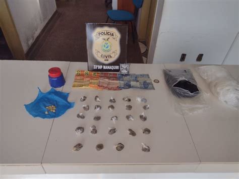 Jovem é Detida Por Venda De Drogas No Interior Do Am