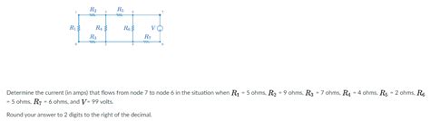 solved ΙΟ ra r2 r1 r3 determine the voltage drop in volts
