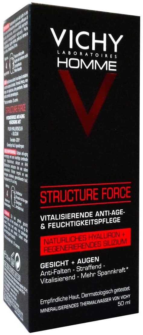 Vichy Homme Structure Force Creme Ml Kaufen Volksversand Versandapotheke