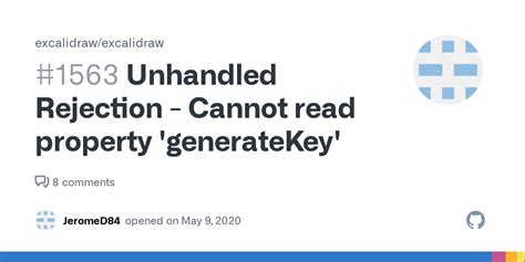 Unhandled Rejection Cannot Read Property Generatekey · Issue 1563