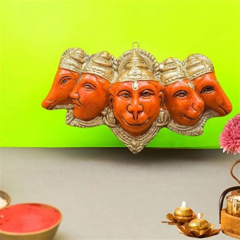 Resin Panchmukhi Hanuman Ji Face For Home At Rs 60 In Ghaziabad Id