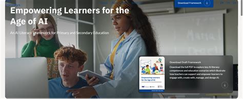 Oecd And Ec Launch Ai Literacy Framework For Schools Media And