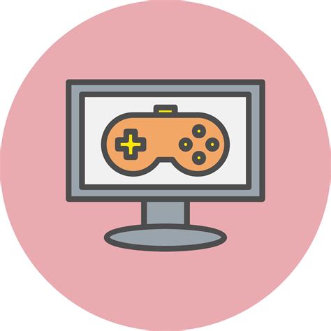 Game Controller Vector Icon 16470411 Vector Art At Vecteezy