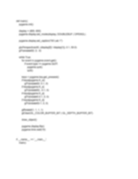 Solution Python Model Matrix Studypool