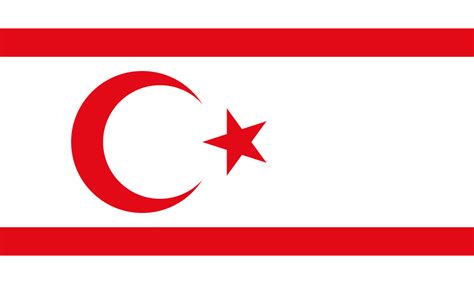 Turkish Republic Of Northern Cyprus Flag Color Codes