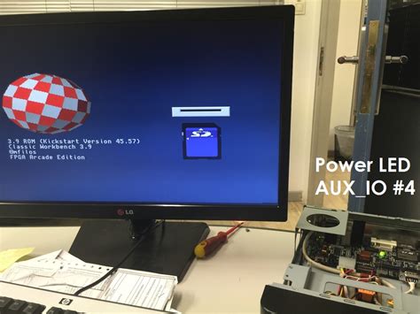 Mfilos Computers And Consoles Blog Fpga Arcade New Led Signals On The