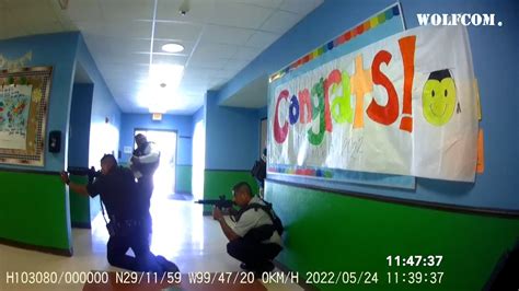 Uvalde Body Camera Video Shows Chaotic Police Response To Shooting