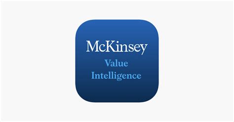 ‎mckinsey Value Intelligence On The App Store