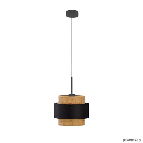 Rattanowa lampa wisząca do kuchni w stylu boho ELBA BOHO Pakamera pl
