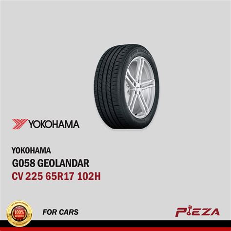 YOKOHAMA G058 GEOLANDAR CV 225/65R17 102H - Pieza Automotive PH