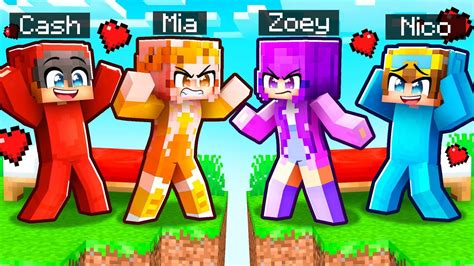 Nicos Crush Vs Cashs Crush Bedwars Minecraft Youtube