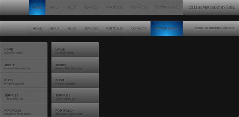 Amazingly Detailed Css Menu Tutorials Tutorialchip