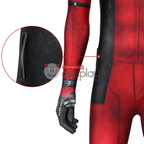 Deadpool Wade Wilson Jumpsuit Cosplay Costume Champion Cosplay