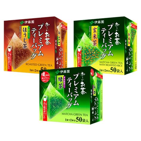 【楽天市場】【伊藤園】お～いお茶 プレミアムティーバッグ 茶葉 選べる3ケースセット 150袋 （50袋入 X 3ケース）【送料無料】【別途