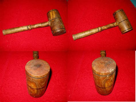 Vintage Wood Mallet Carving Mallet Chisel Mallet 45340320