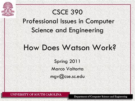 ppt csce 390 professional issues in computer science and engineering