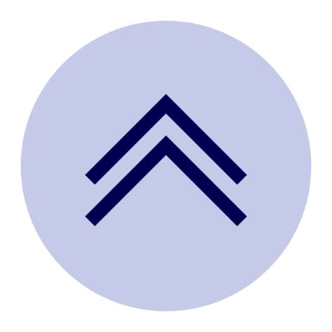 Double Chevron Generic Circular Icon