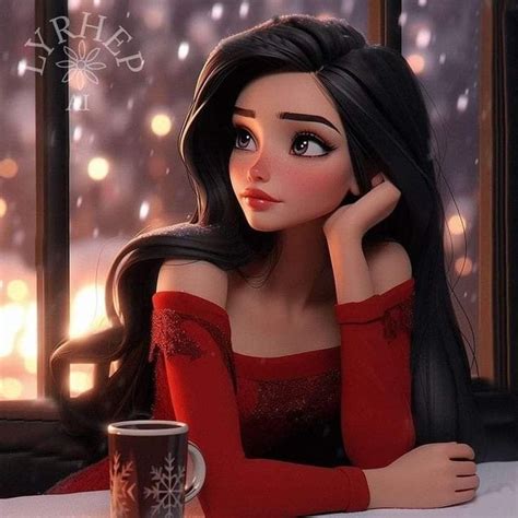 Pin By Vanessa 💋 On Procreate Girly Art Illustrations Style Girly Art Disney Princess Artwork