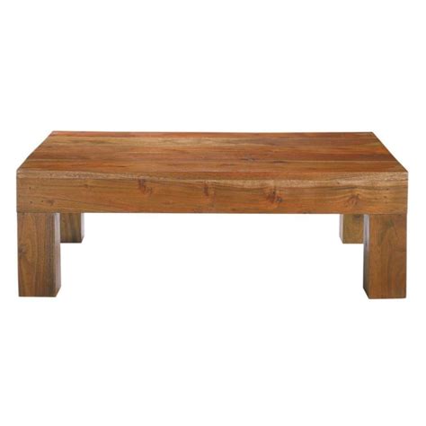 Solid Acacia Coffee Table W 90cm Ceylan Maisons Du Monde