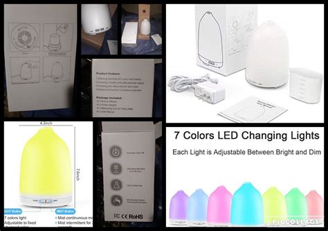 LED Color Changing Aroma Diffuser