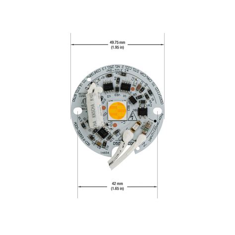 2 Inch Round Disc Led Module Tr05016 Cob 120v 16w Gekpower Canada