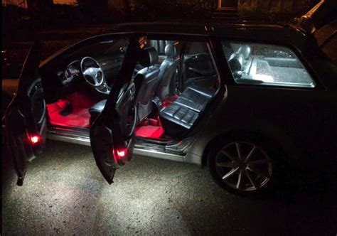 Front And Rear Footwell Led Conversion Kit Fits All Volkswagen Audi With