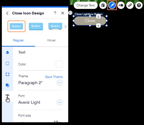 Wix Editor Customizing Your Lightbox Help Center