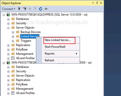 MSSQL For Pentester Abusing Linked Database Hacking Articles
