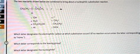 Solved The Two Reactants Shown Below Are Combined To Bring About A