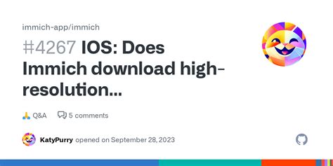 ios does immich download high resolution photos videos before saving · immich app immich