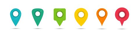Premium Vector Different Pointers Marker For Maps Vector Icons