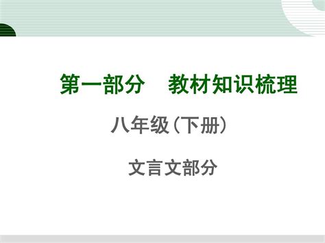 新人教版2015年中考复习八年级下册文言文教材知识梳理 六岳阳楼记 课件 word文档在线阅读与下载 无忧文档