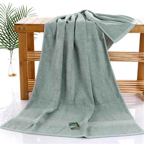 대나무 섬유 흡수성 빠른 건조 스포츠 선물 스파 뷰티 비치 타월 70x140cm 성인용 두꺼운 목욕 타월목욕 타월