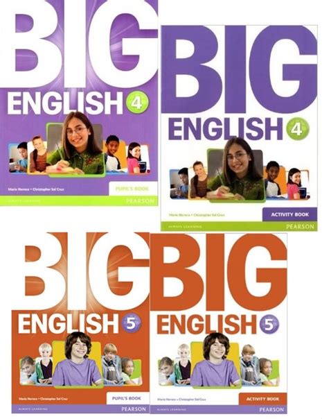 Big English, Levels 4 and 5 (Pearson) - совеременный многоуровневый ...