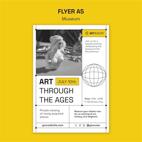 Free Psd Museum Template Design