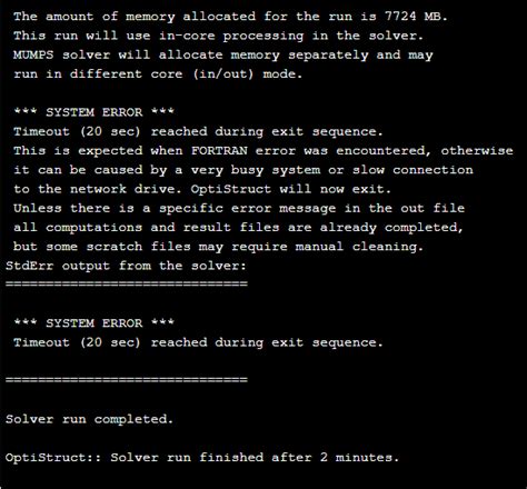 Inertia Relief Analysis — Altair Community