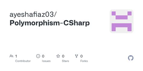 Github Ayeshafiaz03polymorphism Csharp