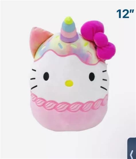 Squishmallows Hello Kitty Ice Cream Unicorn For Sale Picclick Uk