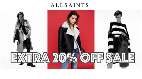 Allsaints優惠｜季中折扣5折起＋額外加碼再打8折（extra 20 Off）