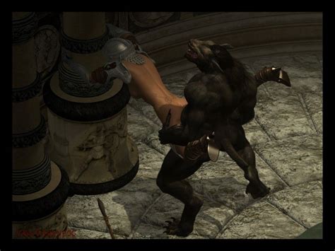 Sexy Male Werewolf Cumception