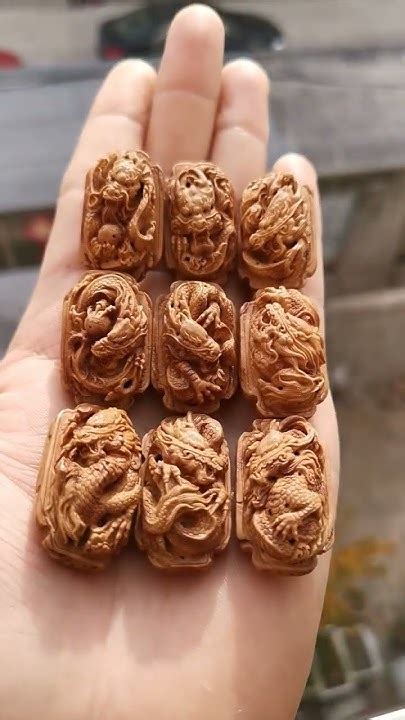 新知创作人 纯手工雕刻 橄榄核雕生命之源 桃核雕刻 Youtube