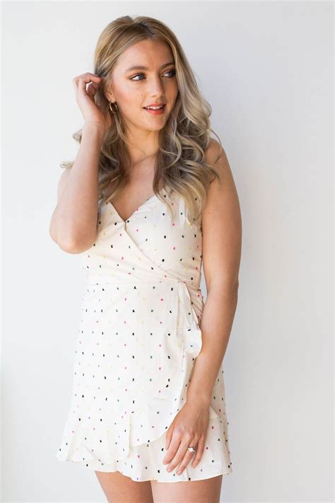 Flirty Wrap Dress Wrap Dress Flirty Dress