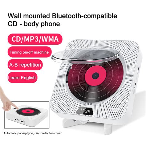 Honrane Disc Set With Wall Mounted Disc Tf Repeat Built In Bluetooth Compatible Multi Functional