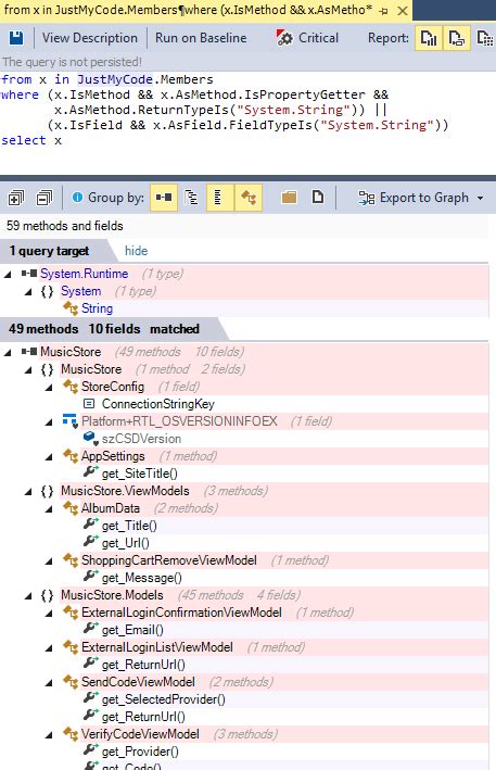 C Ndepend Searching Classes Which Use A Certain Class As A Property