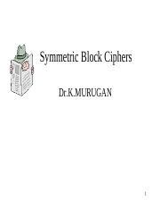 Understanding Symmetric Block Ciphers Encryption Decryption Course