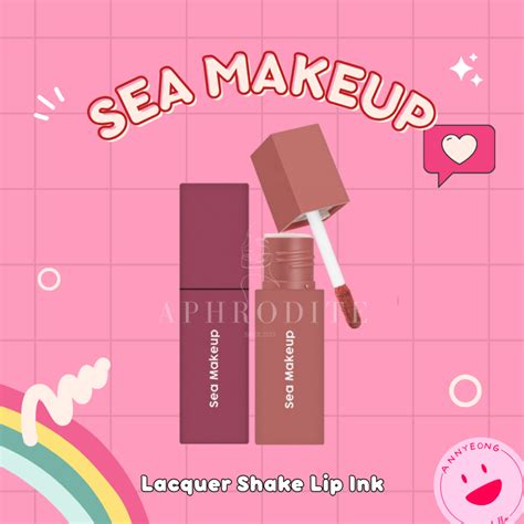 Jual Sea Makeup Lacquer Shake Lip Ink Longlasting Lip Ink Glossy